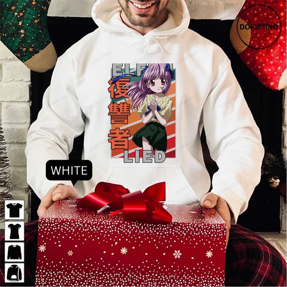 Mariko Kurama Elfen Lied Erufen Rito Vintage Color Limited Edition T-shirts